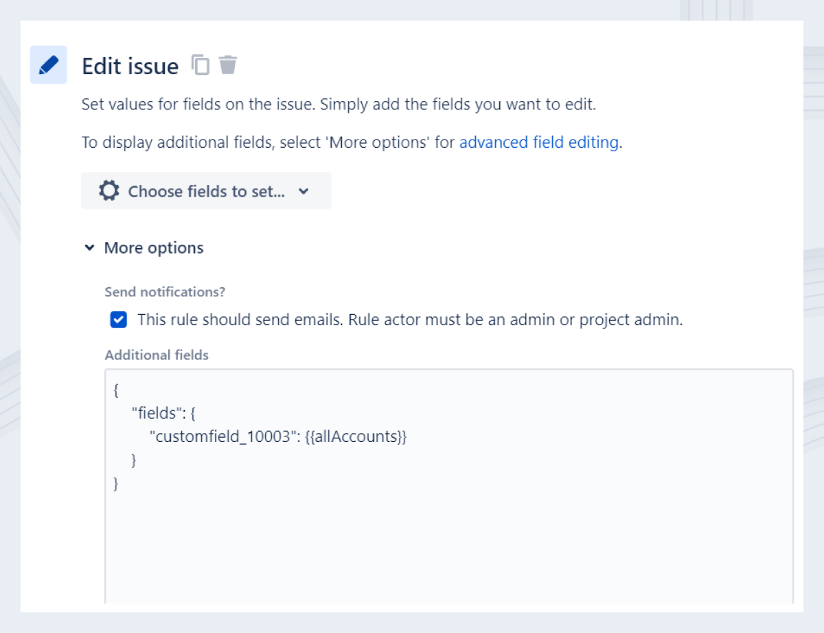 Dynamically defining approver field the Jira automation way